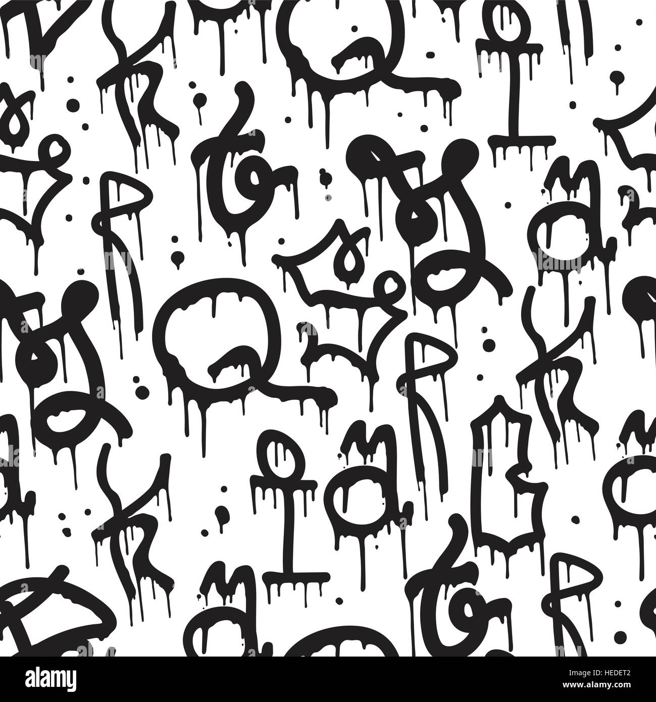 Graffiti background seamless pattern Stock Vector Image & Art - Alamy