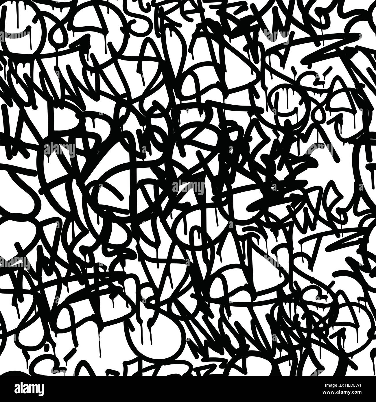 Graffiti Background Pattern Stock Vector Image & Art - Alamy