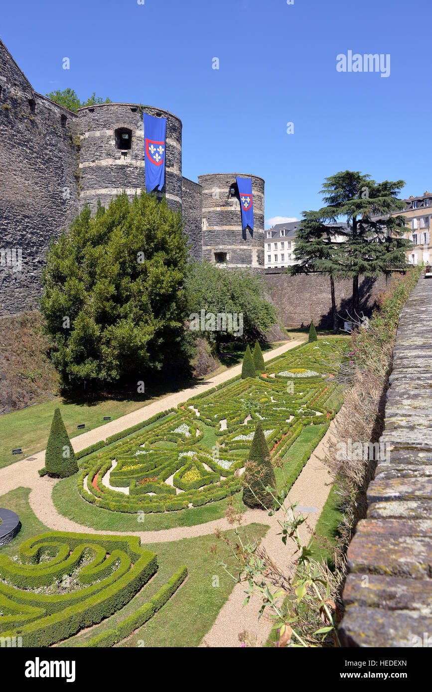 Angers castle hi-res stock photography and images - Alamy