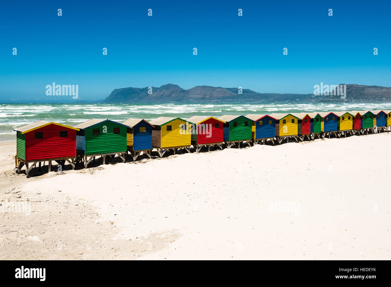 Colorful beach huts Stock Photo - Alamy Colorful beach huts Stock Photo - Alamy