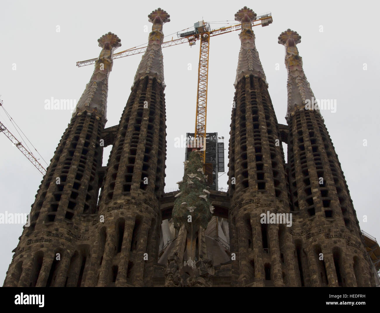La Sagrada Familia - the impressive cathedral designed by Gaudi, which ...