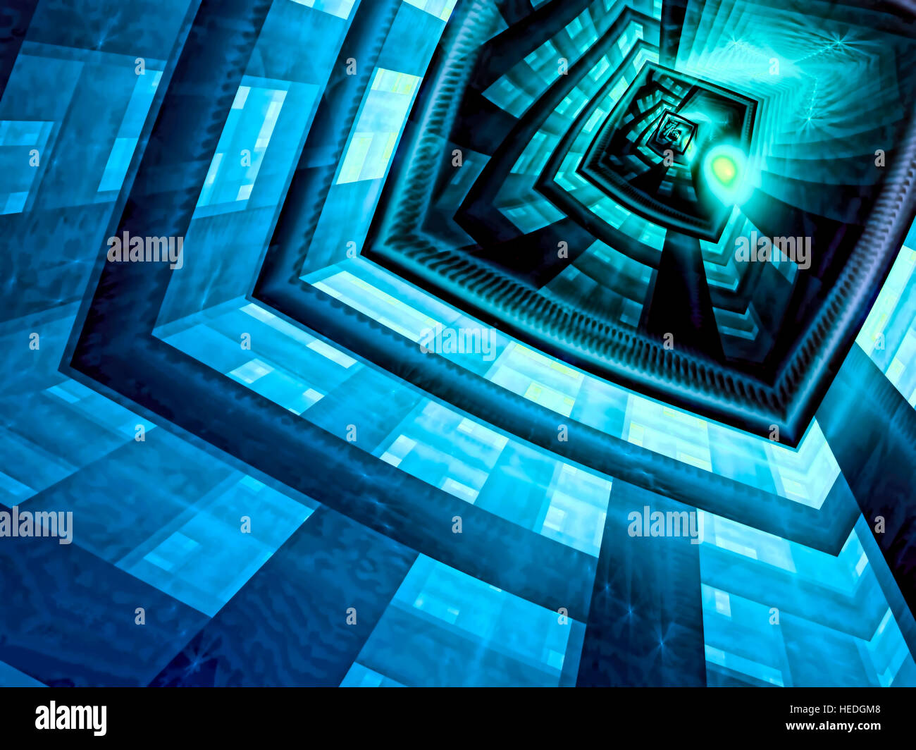 Mystery green background - abstract digitally generated image Stock ...