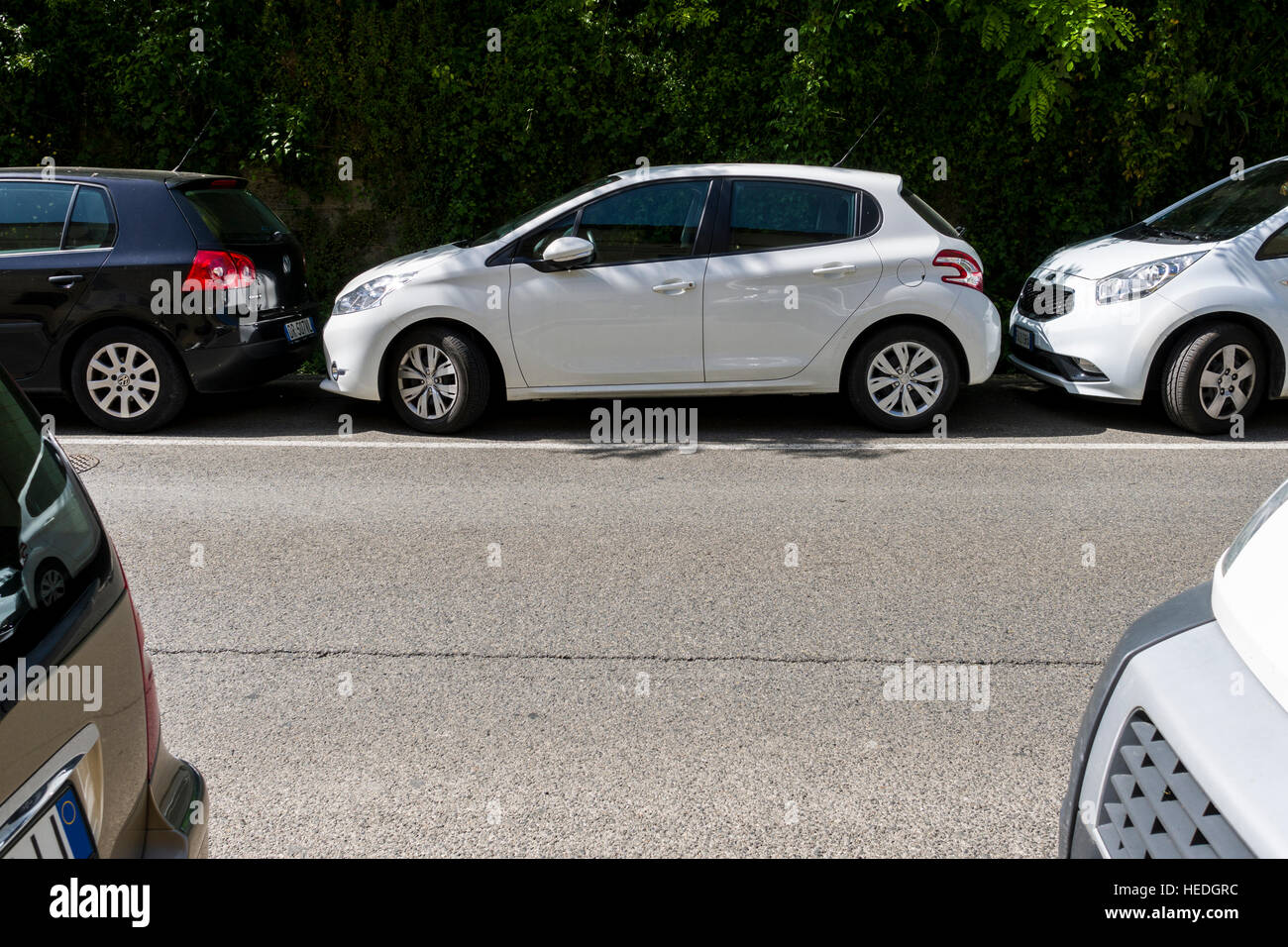 Car blocked hi-res stock photography and images - Alamy