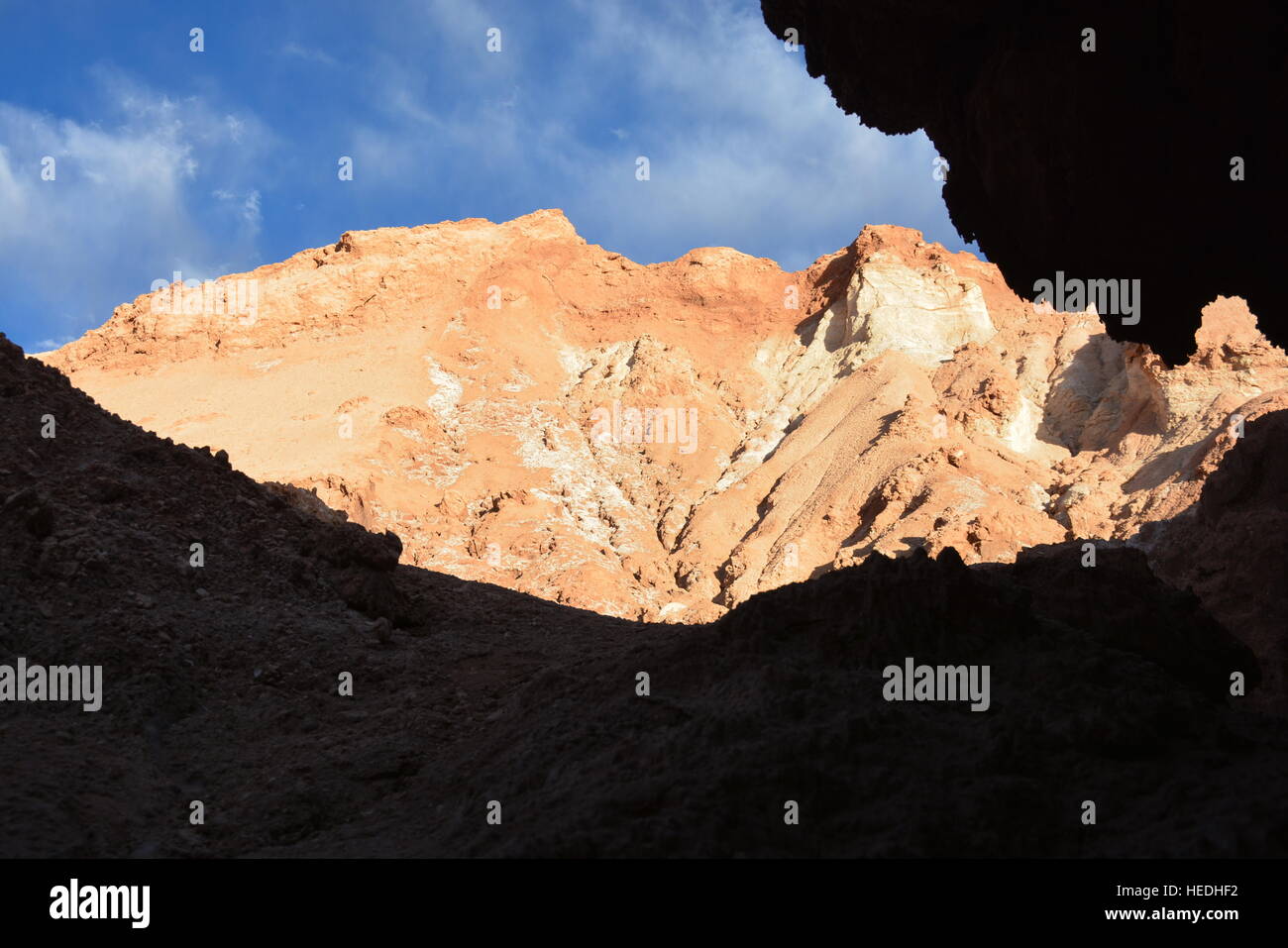 Sunset clouds in Atacama desert Chile Stock Photo - Alamy