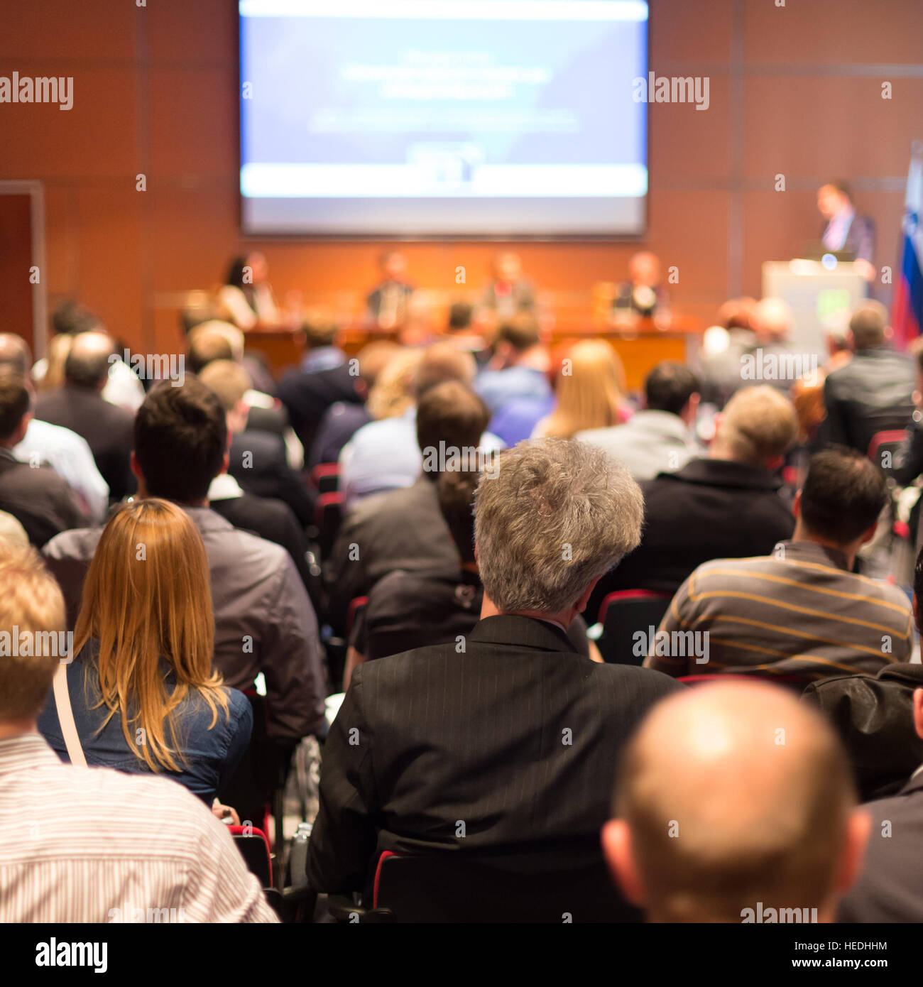 Audience at the conference hall Stock Photo - Alamy