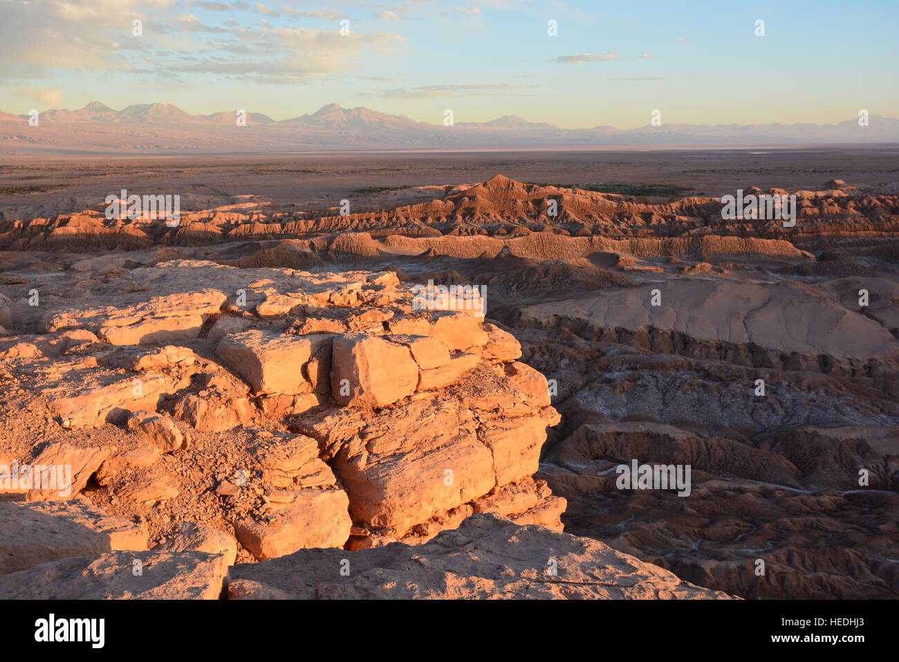 Sunset clouds in Atacama desert Chile Stock Photo - Alamy