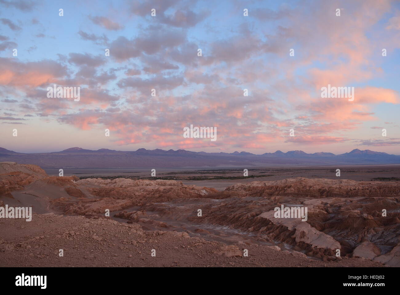 Sunset clouds in Atacama desert Chile Stock Photo - Alamy