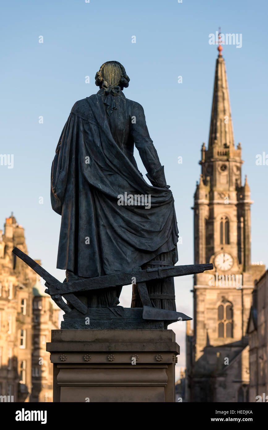 Adam smith monument hi-res stock photography and images - Alamy