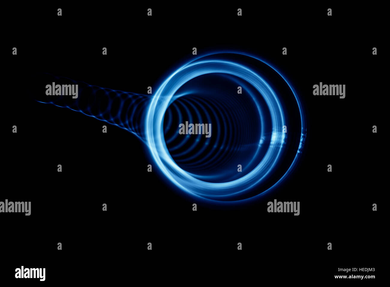 Sound waves in the dark Stock Photo - Alamy