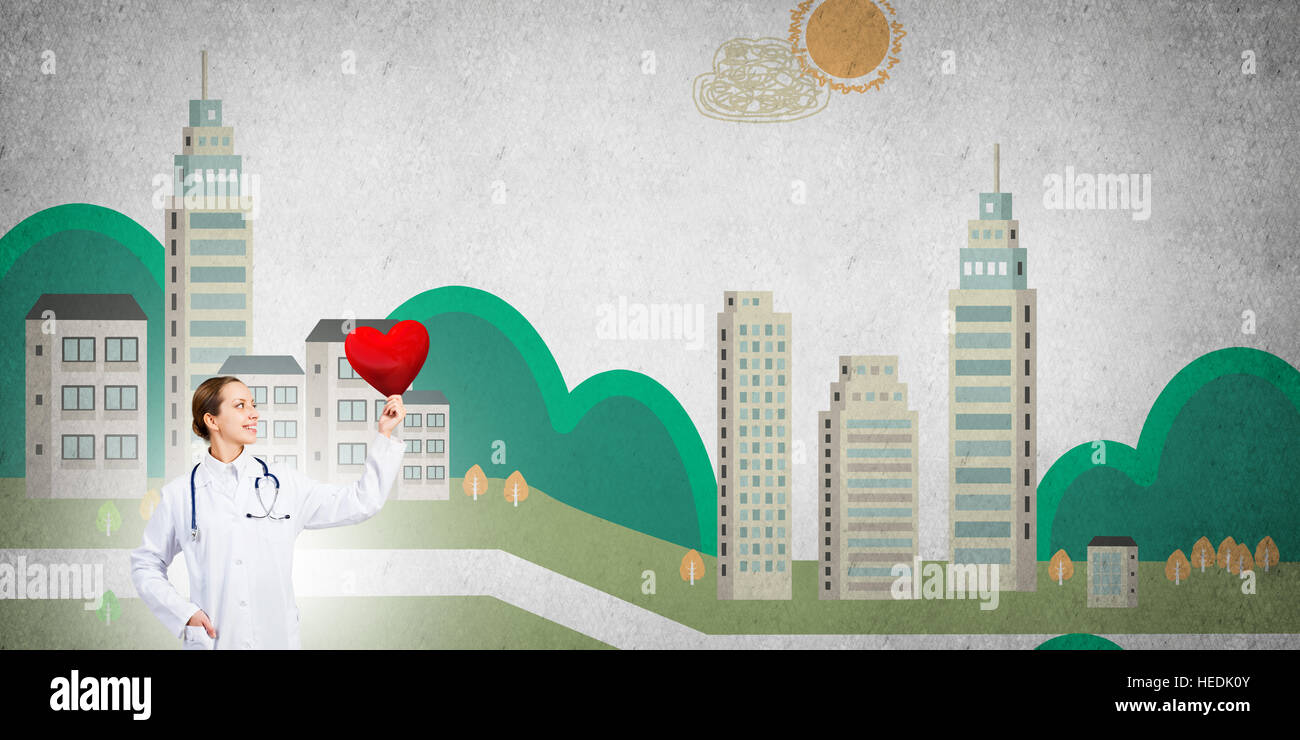 Check your heart health Stock Photo - Alamy