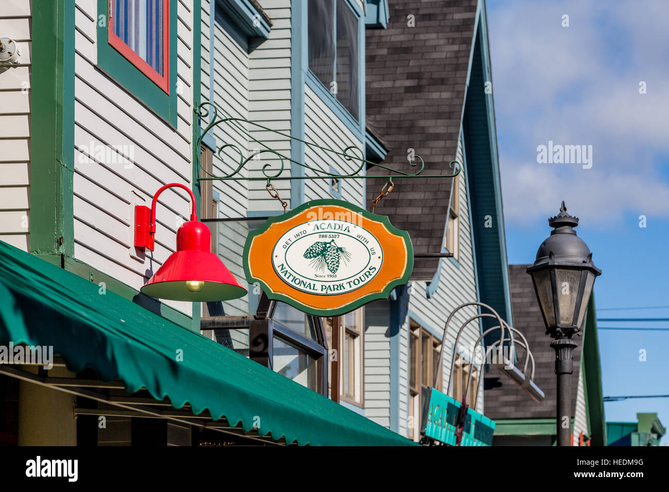 Acadia National Park Tours in Bar Harbor Stock Photo - Alamy