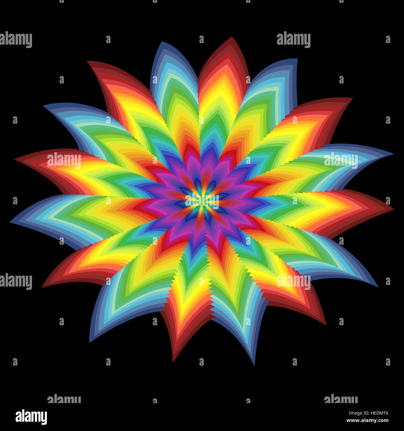 Stylized rainbow hi-res stock photography and images - Alamy