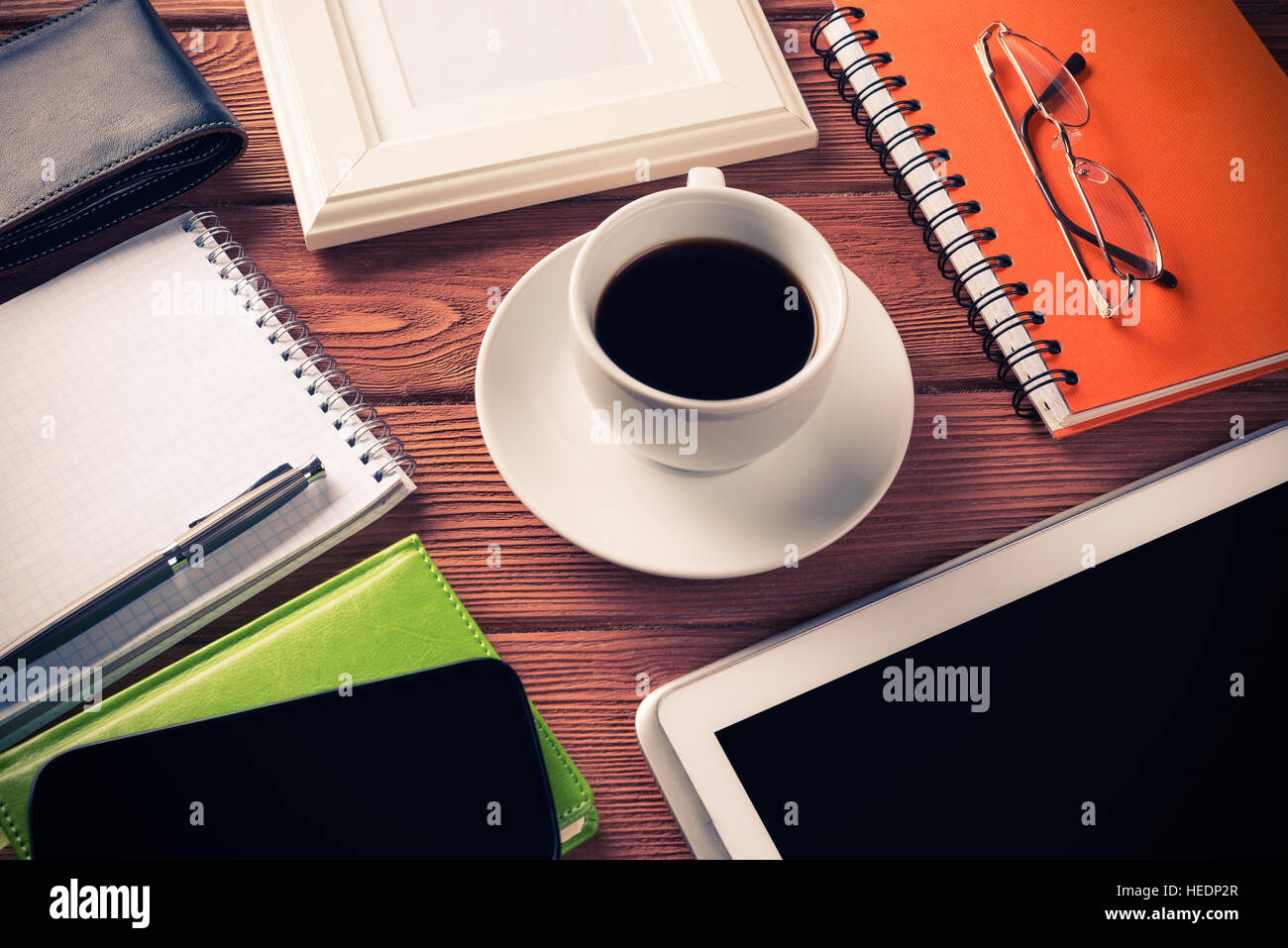 Business still life concept Stock Photo - Alamy