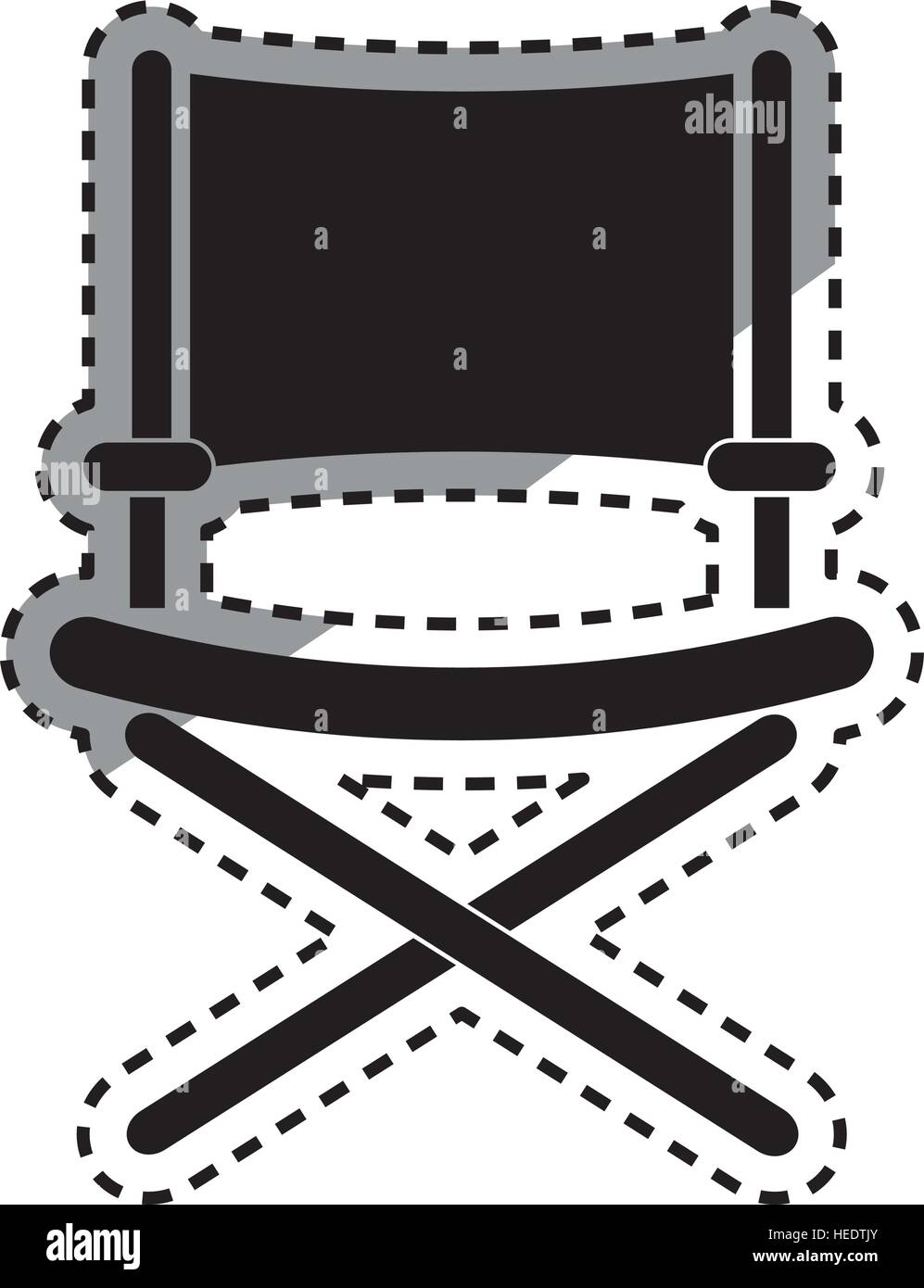 Director chair symbol icon vector illustration graphic design Stock ...