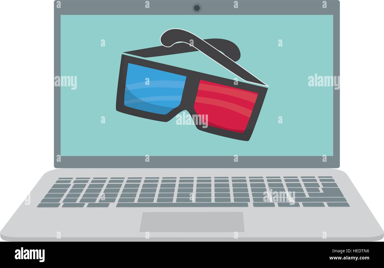 Laptop computer technology icon vector illustration graphic design ...