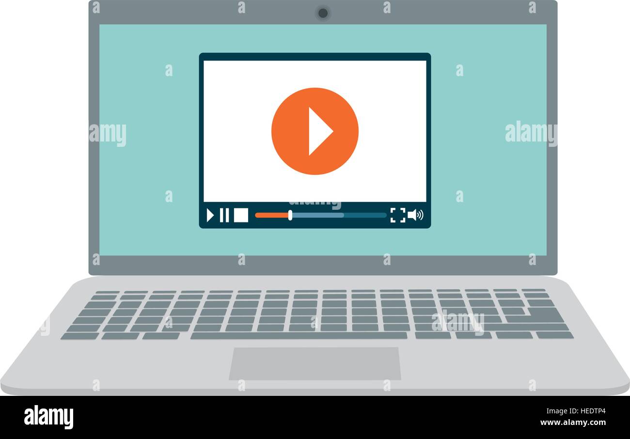 Laptop computer technology icon vector illustration graphic design ...