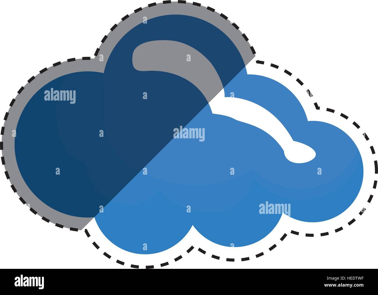 Cloud computing symbol icon vector illustration graphic Stock Vector ...