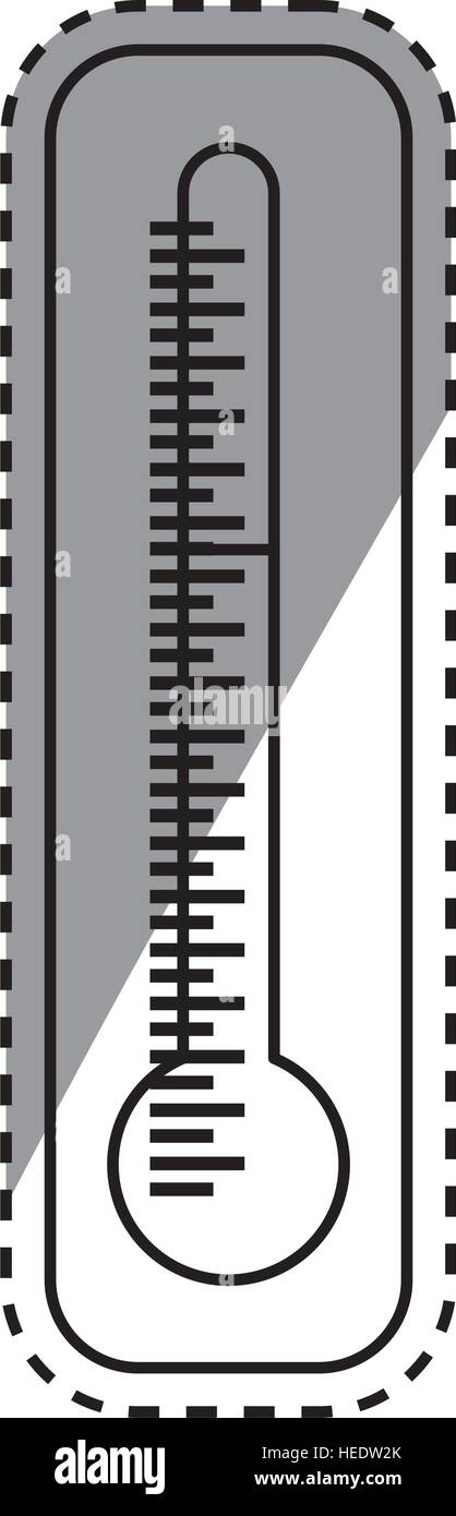 Thermometer temperature scale icon vector illustration graphic design ...