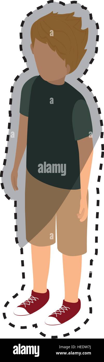 Young Man body complete icon vector illustration graphic design Stock ...