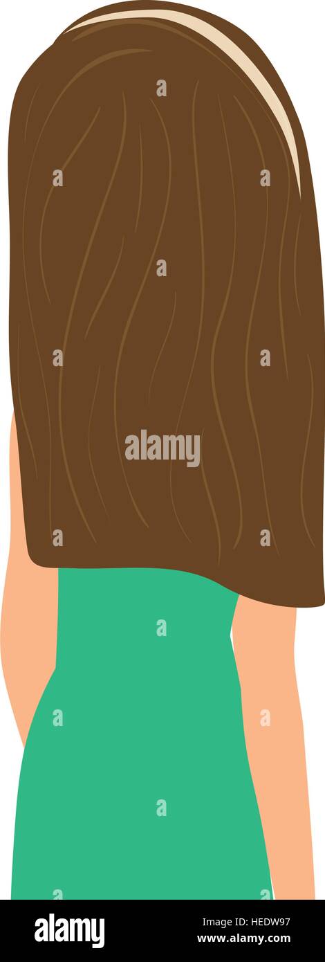 Young woman body icon vector illustration graphic design Stock Vector ...