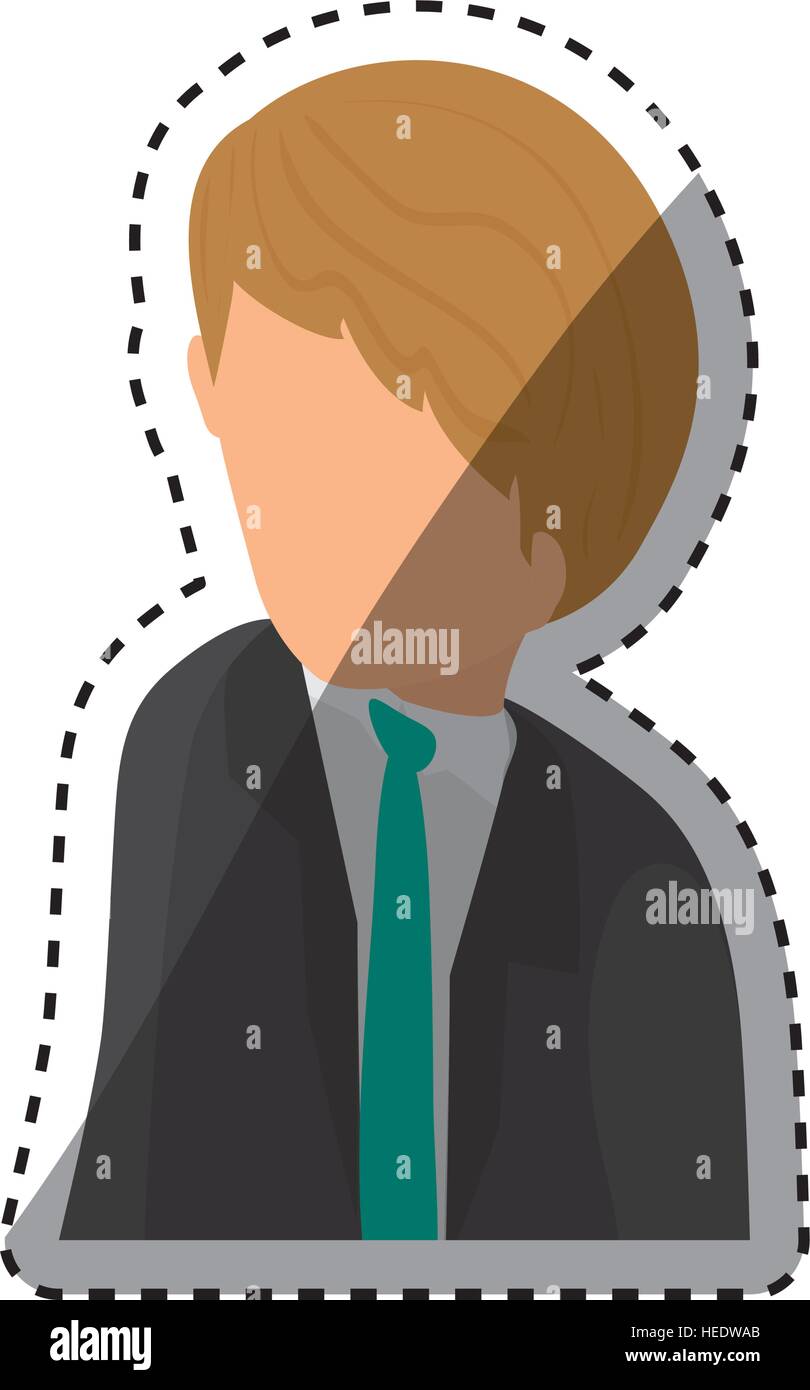 Young Man profile icon vector illustration graphic design Stock Vector ...