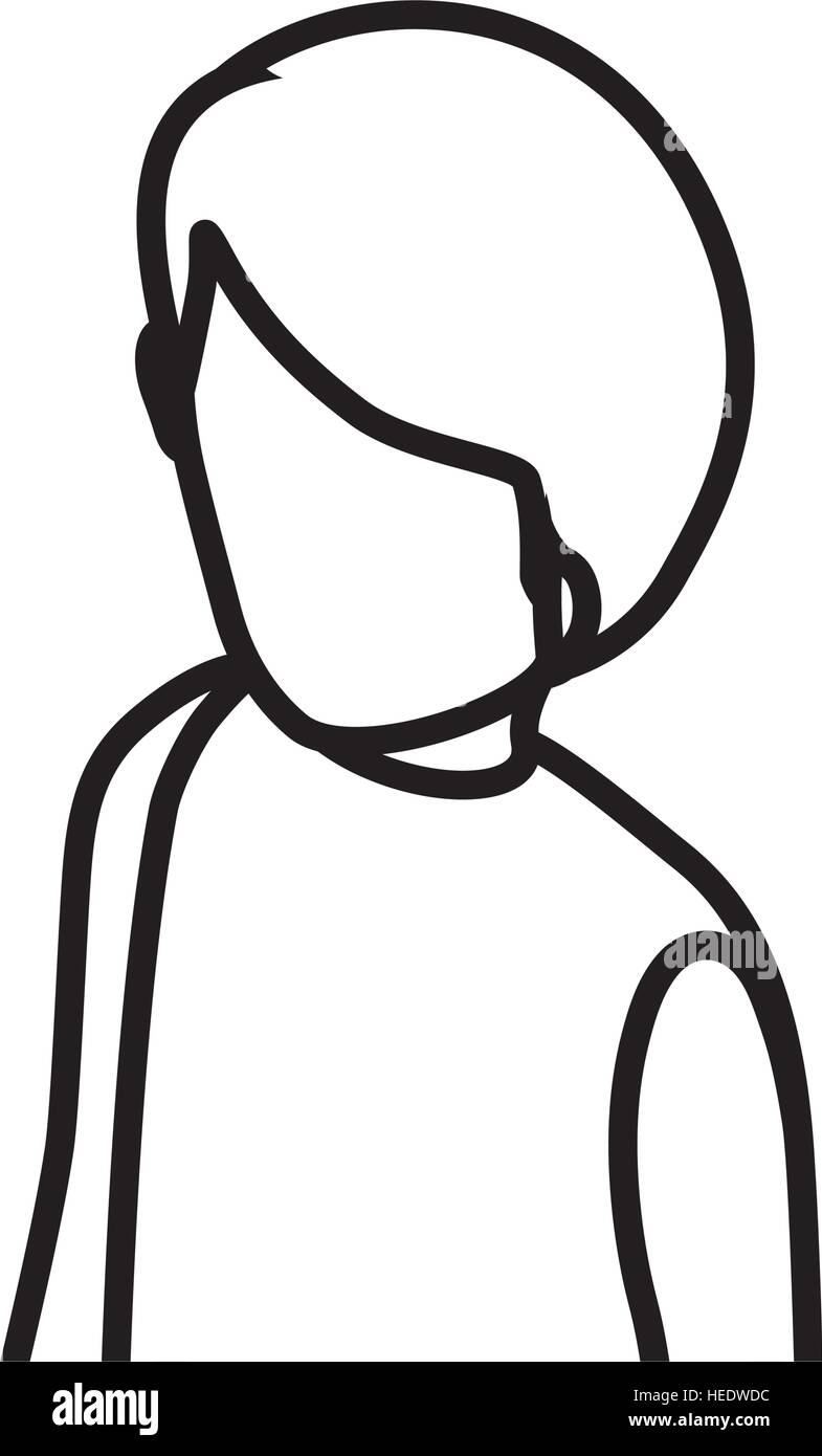 Young Man body complete icon vector illustration graphic design Stock ...
