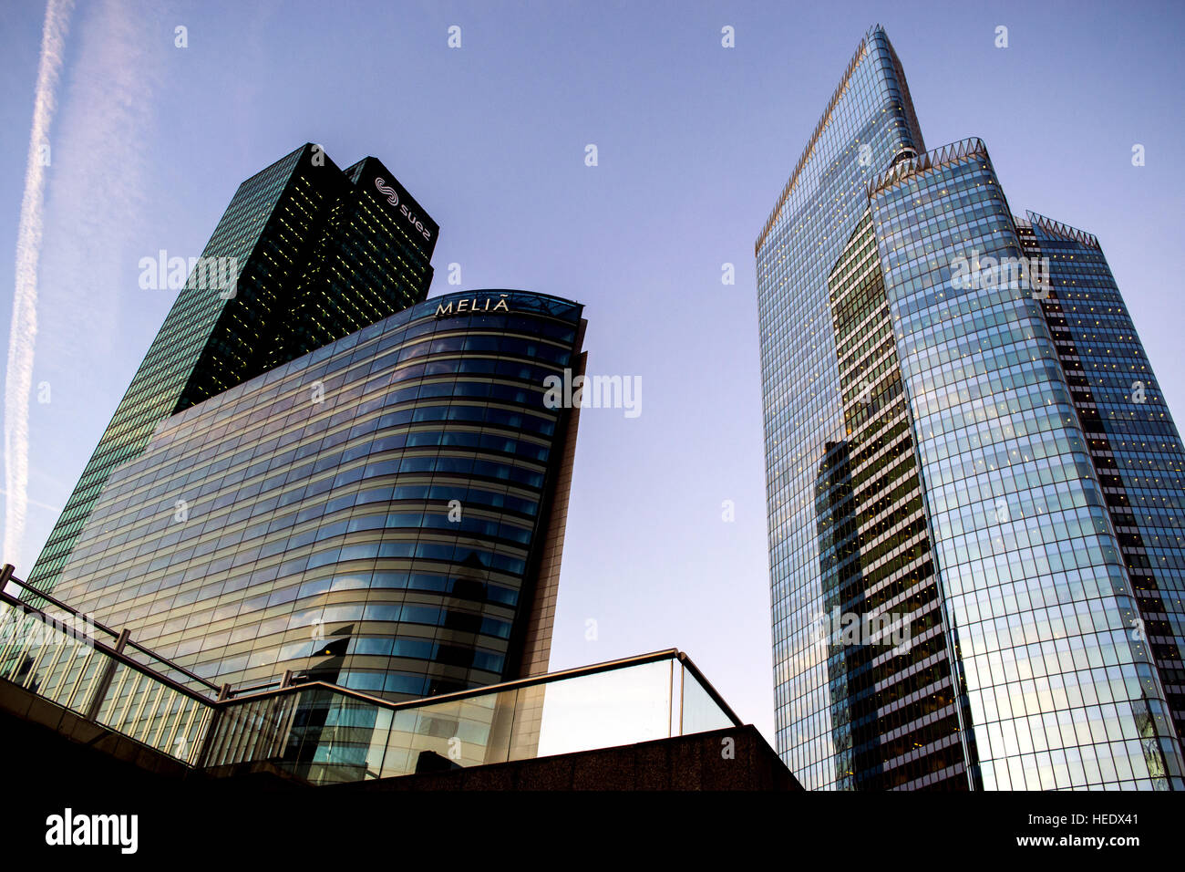 La Defense skyscrapers Stock Photo - Alamy