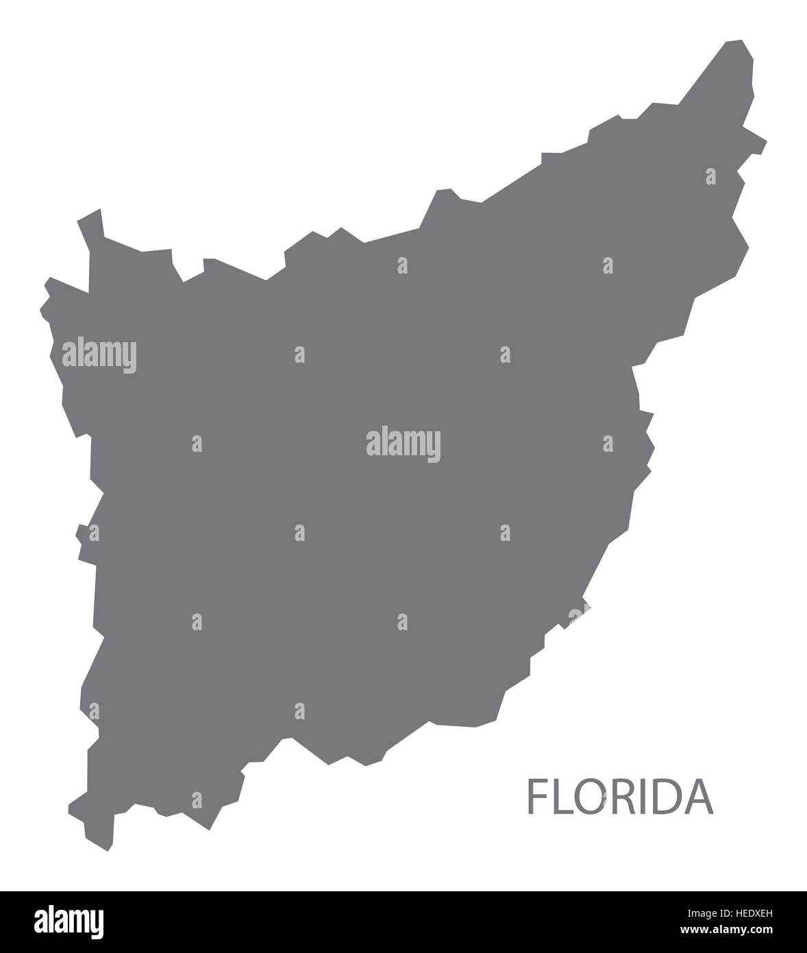 Florida Uruguay Map grey Stock Vector Image & Art - Alamy