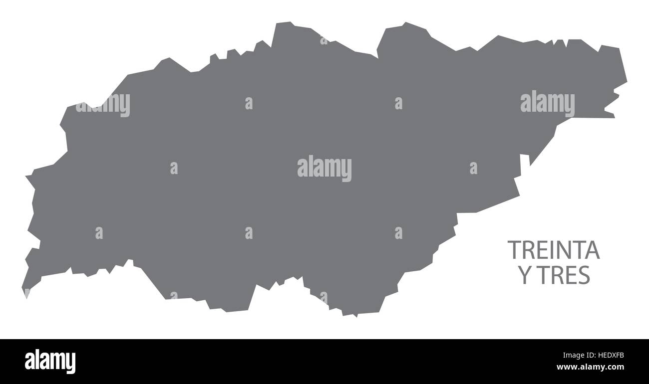 Treinta y tres vector map Cut Out Stock Images & Pictures - Alamy