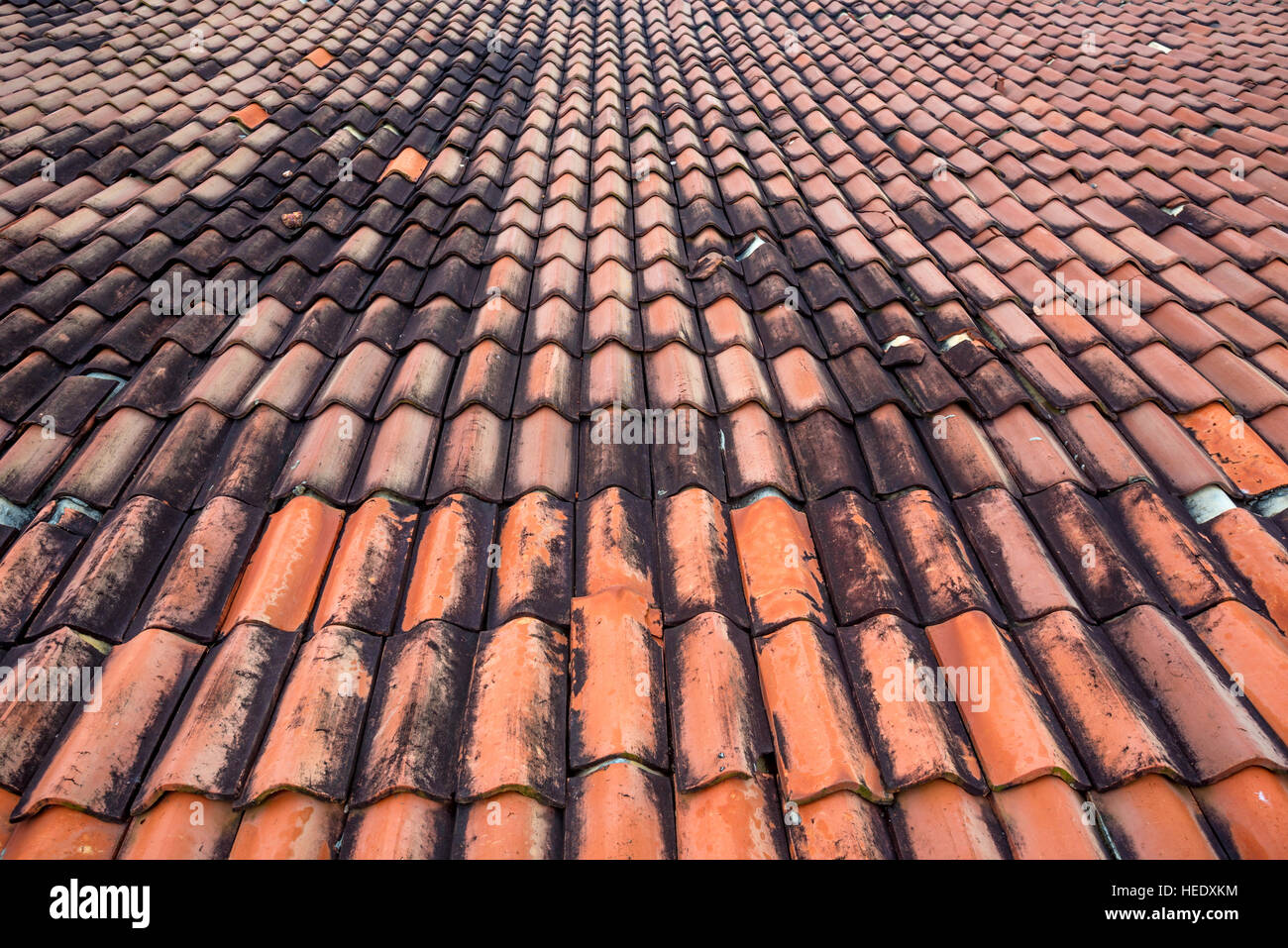 Roof tile pattern Stock Photo - Alamy