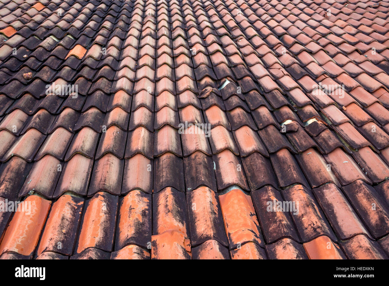 Roof tile pattern Stock Photo - Alamy