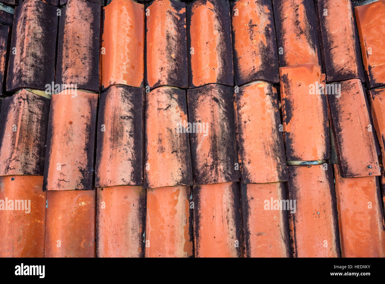 Roof tile pattern Stock Photo - Alamy