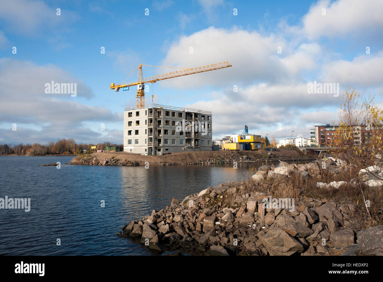 construction site, Lappeenranta Finland Stock Photo - Alamy