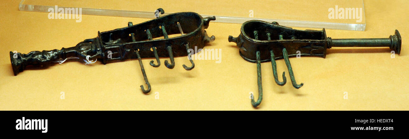 Sistrum. Musical instrument. Percussion family. From Italy. National ...