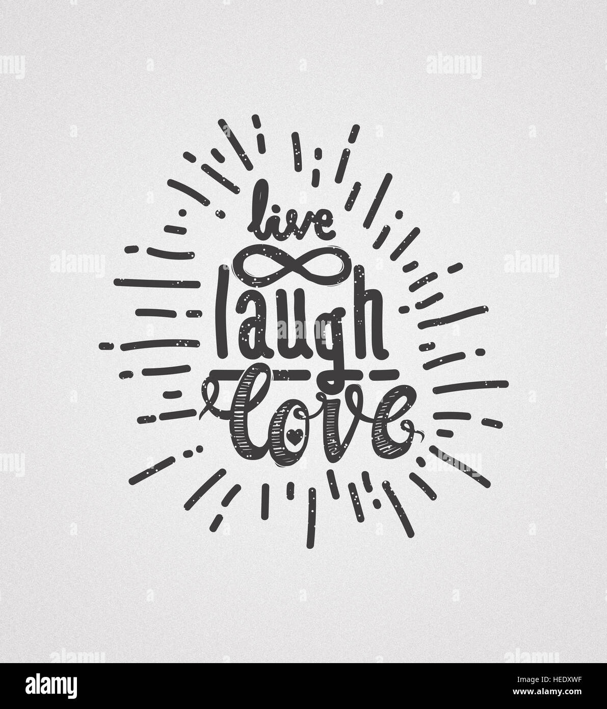 Live laugh love hi-res stock photography and images - Alamy