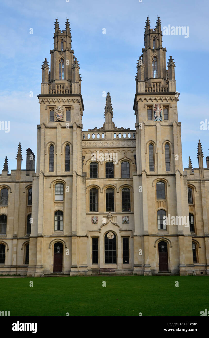 The Codrington Library, part of All Souls College in Oxford, England ...
