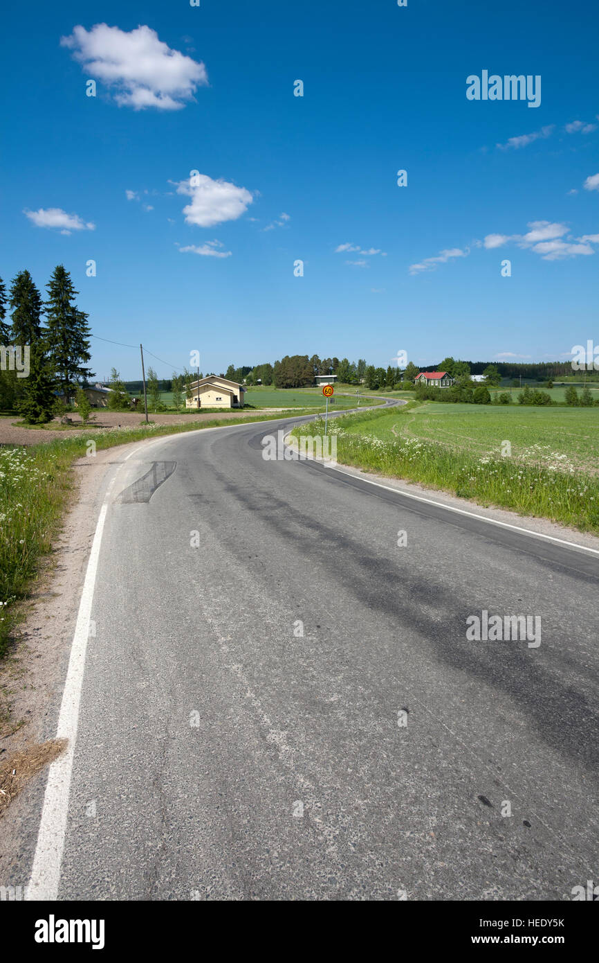 Road scene hi-res stock photography and images - Alamy
