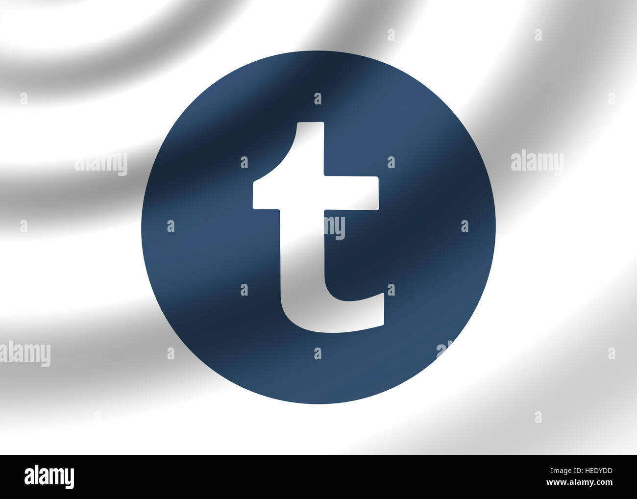 Tumblr logo icon Stock Photo - Alamy