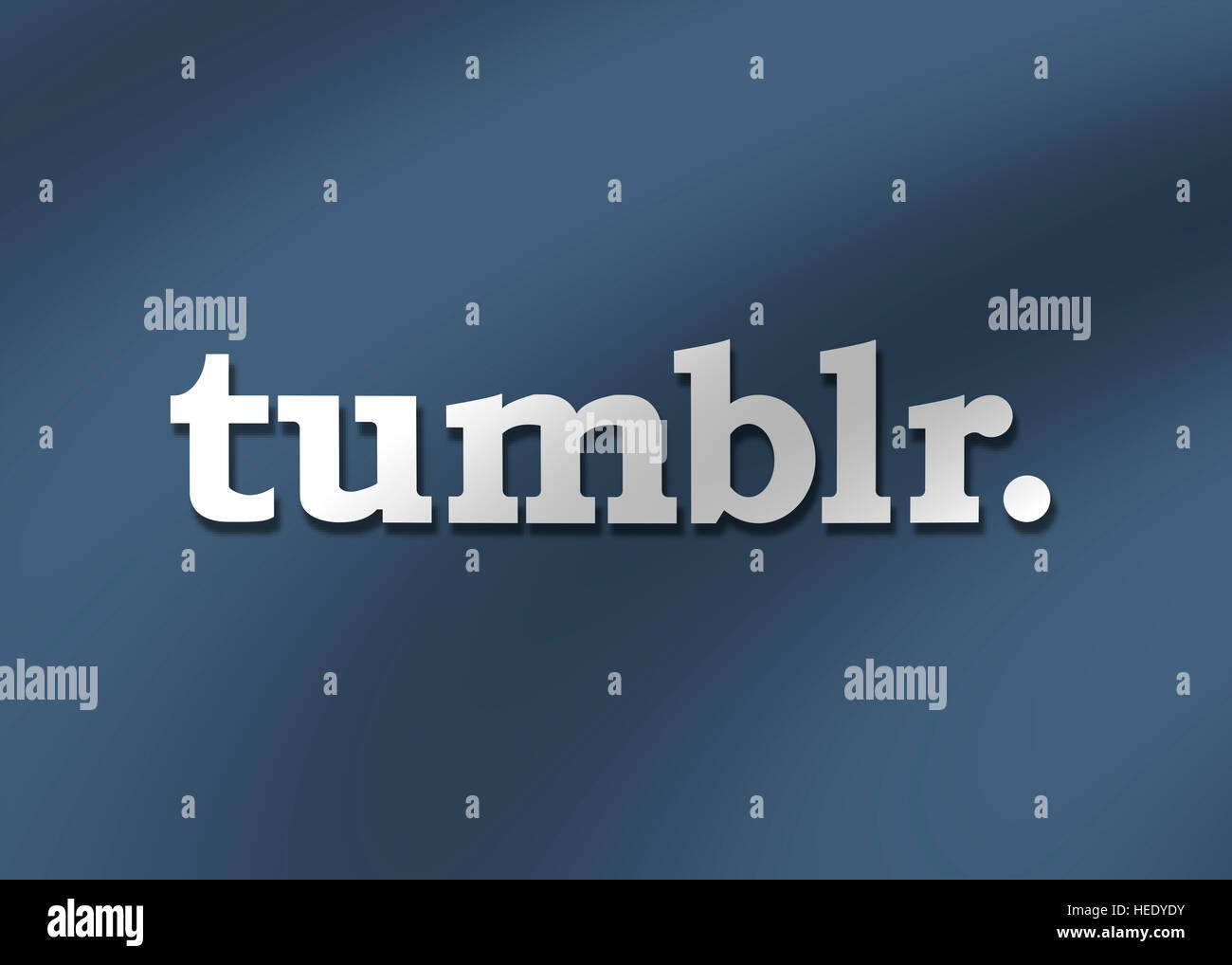 Tumblr logo icon Stock Photo - Alamy