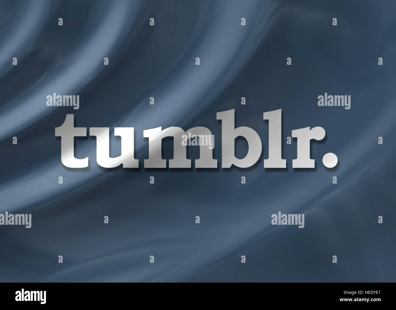 Tumblr logo icon Stock Photo - Alamy