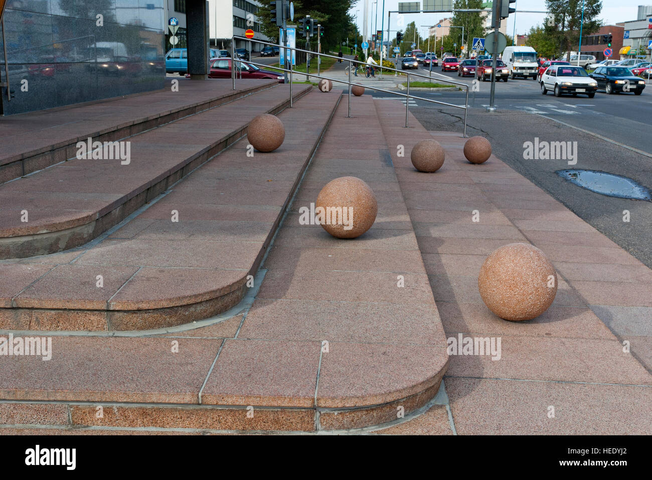 Granite balls on stairs hi-res stock photography and images - Alamy