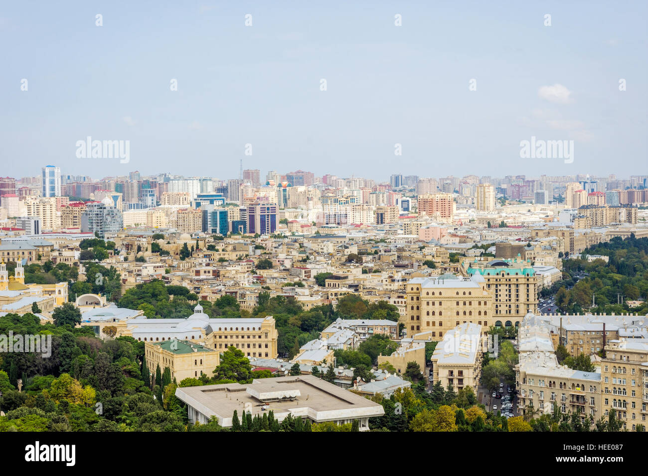 Baku city centre hi-res stock photography and images - Alamy