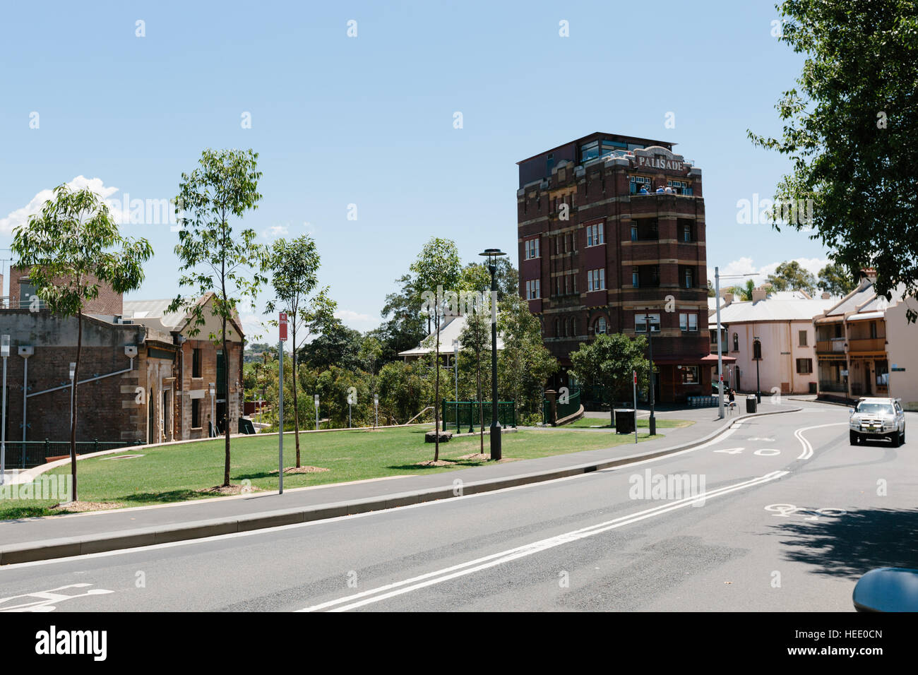 Hotel Palisade and Dalgety Road in Millers Point, The Rocks, Sydney ...