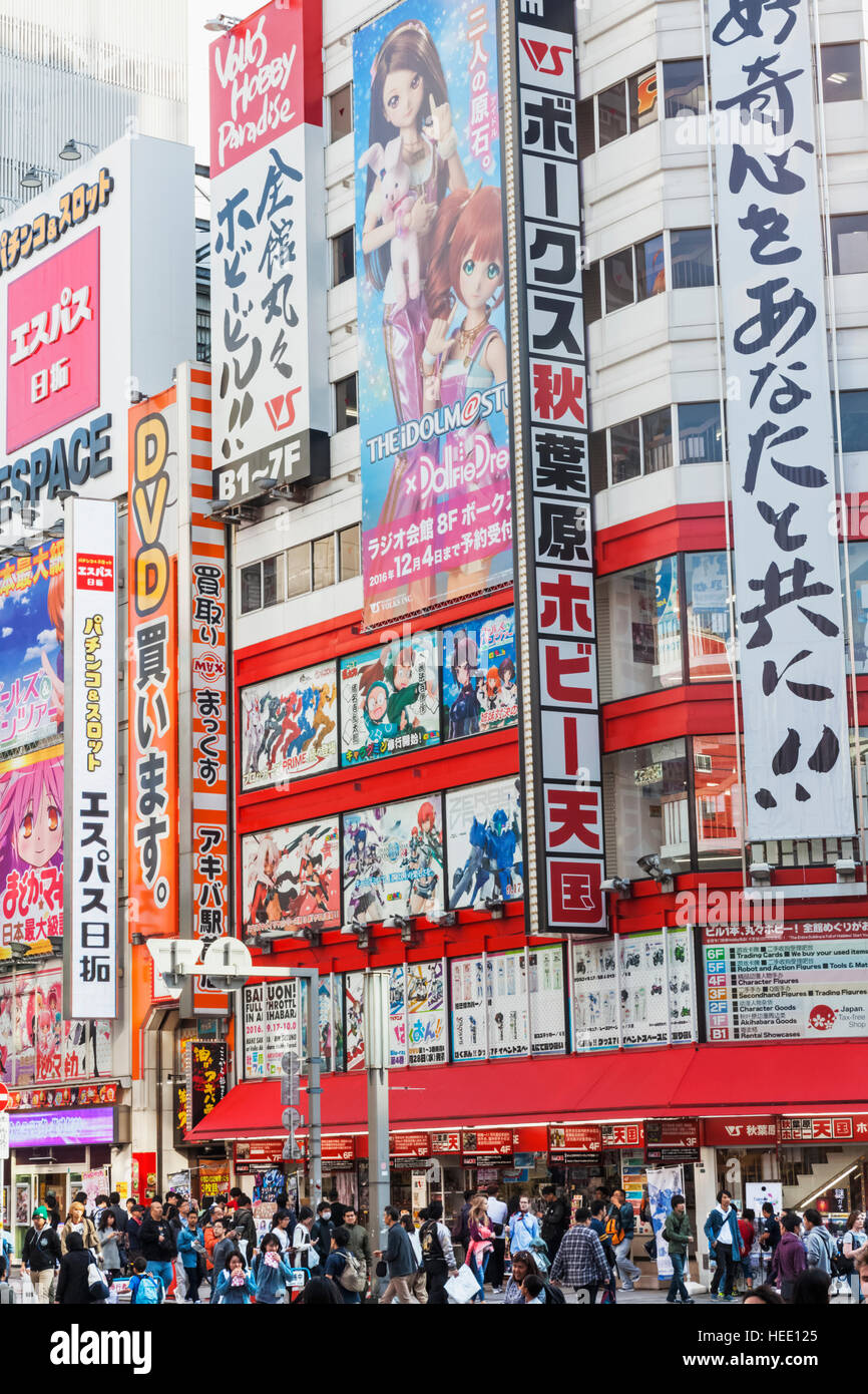 Japan, Honshu, Tokyo, Akihabara, Street Scene Stock Photo - Alamy