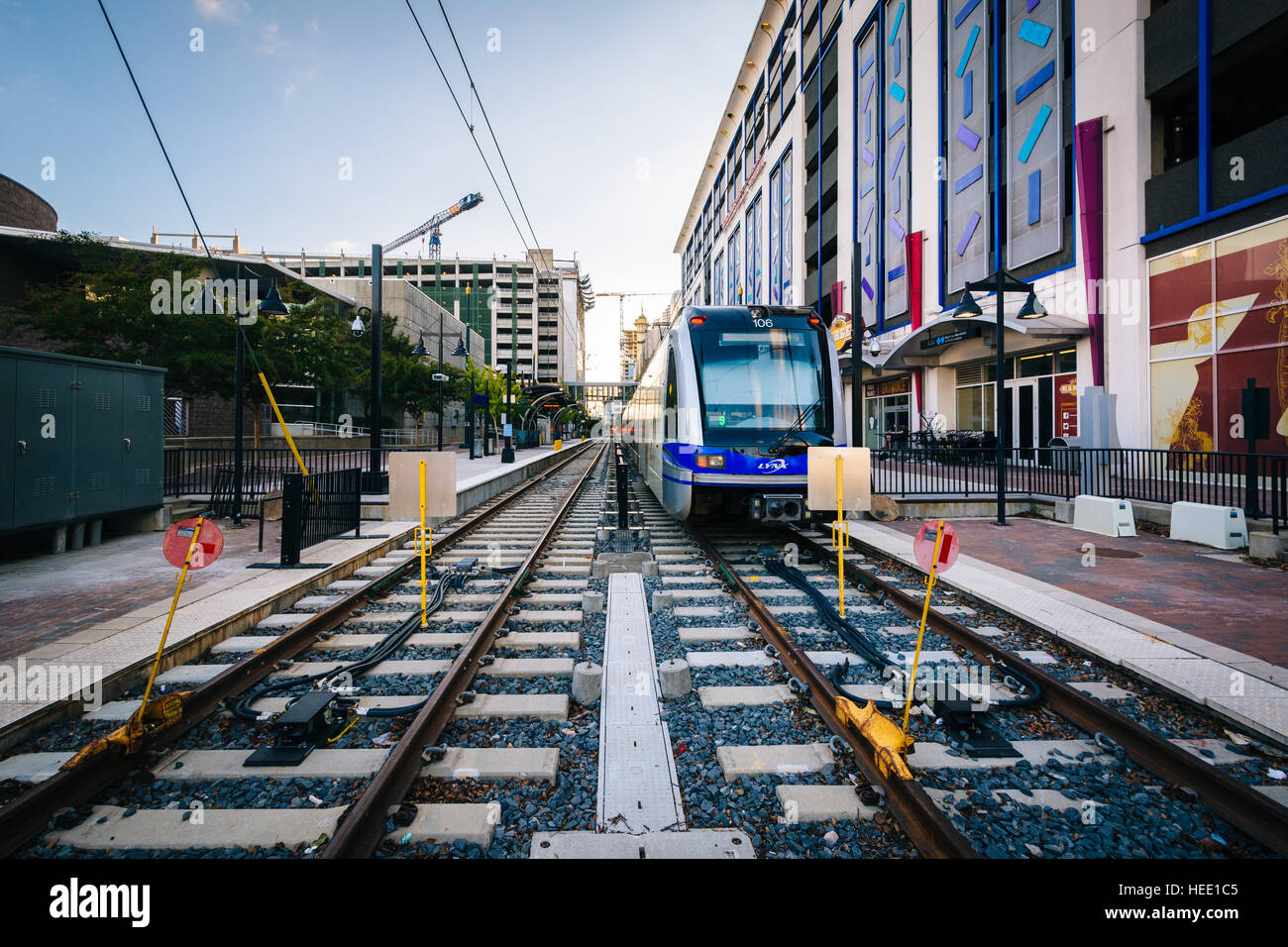 North carolina charlotte train hi-res stock photography and images - Alamy