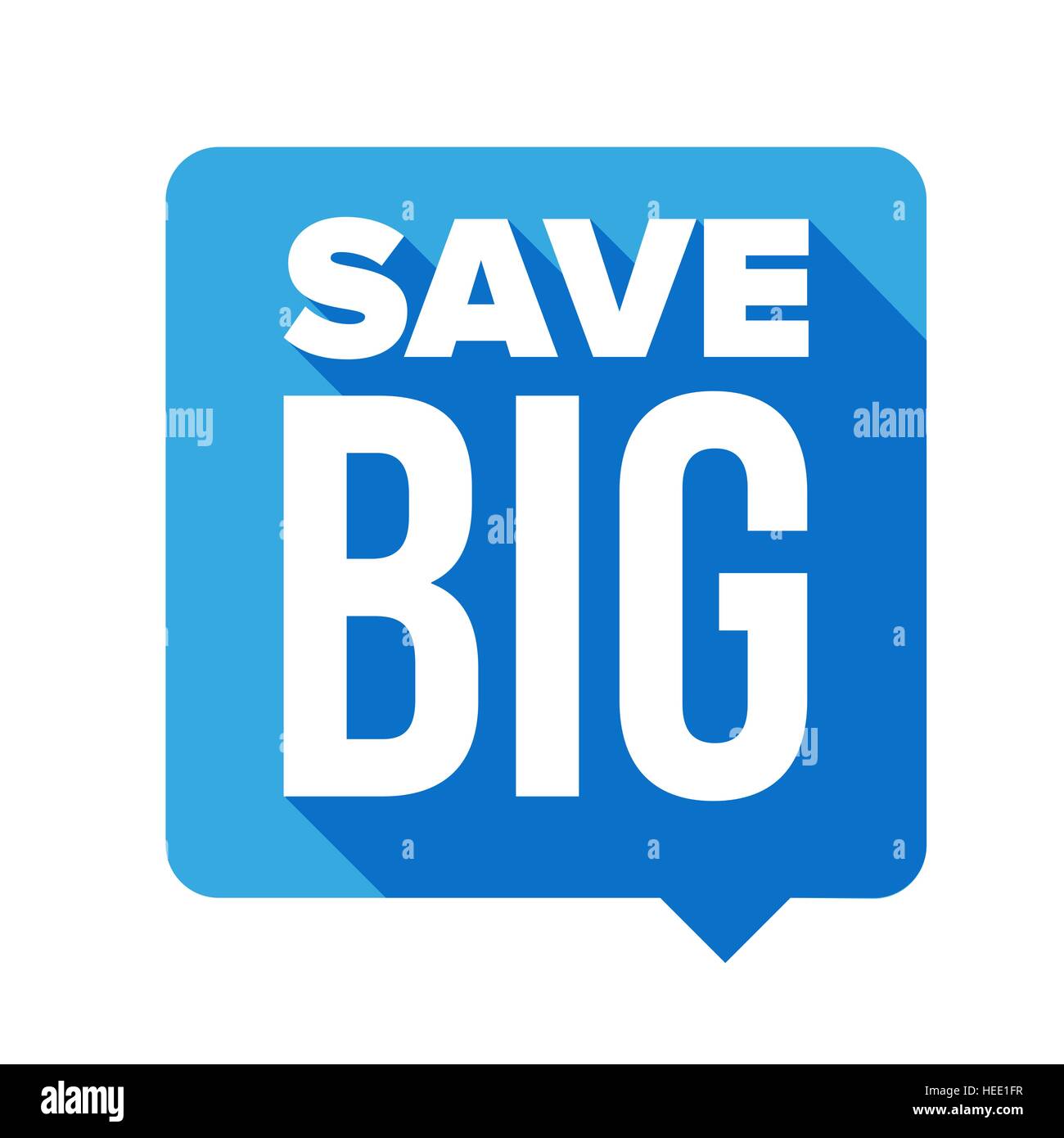 Save Big speech bubble vector Stock Vector Image & Art - Alamy