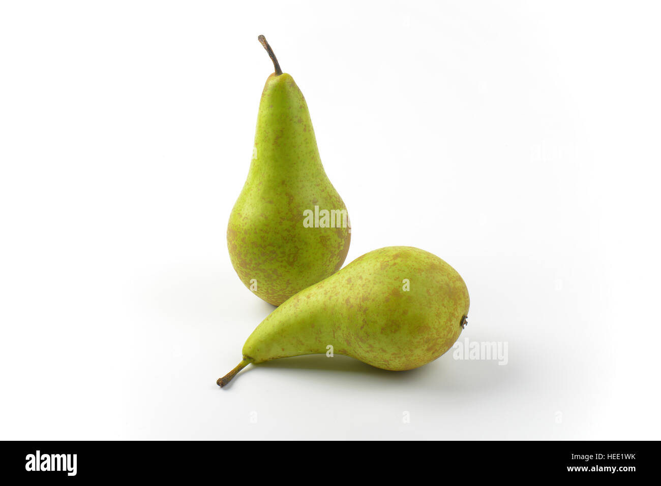 Two pears green not plate not cutout hi-res stock photography and ...