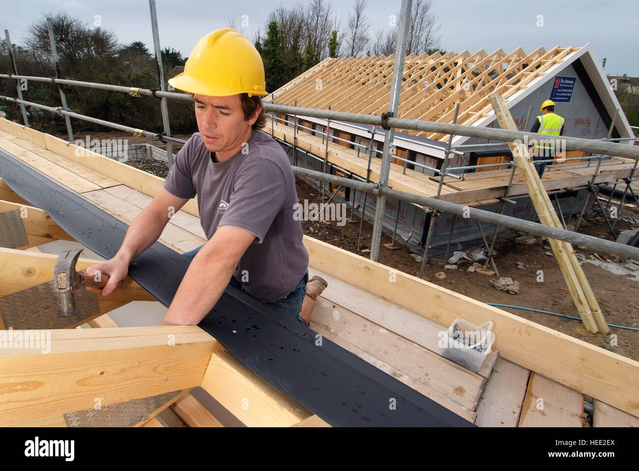 Charlie Hibbert and others self-building homes in Rock, Cornwall, UK ...