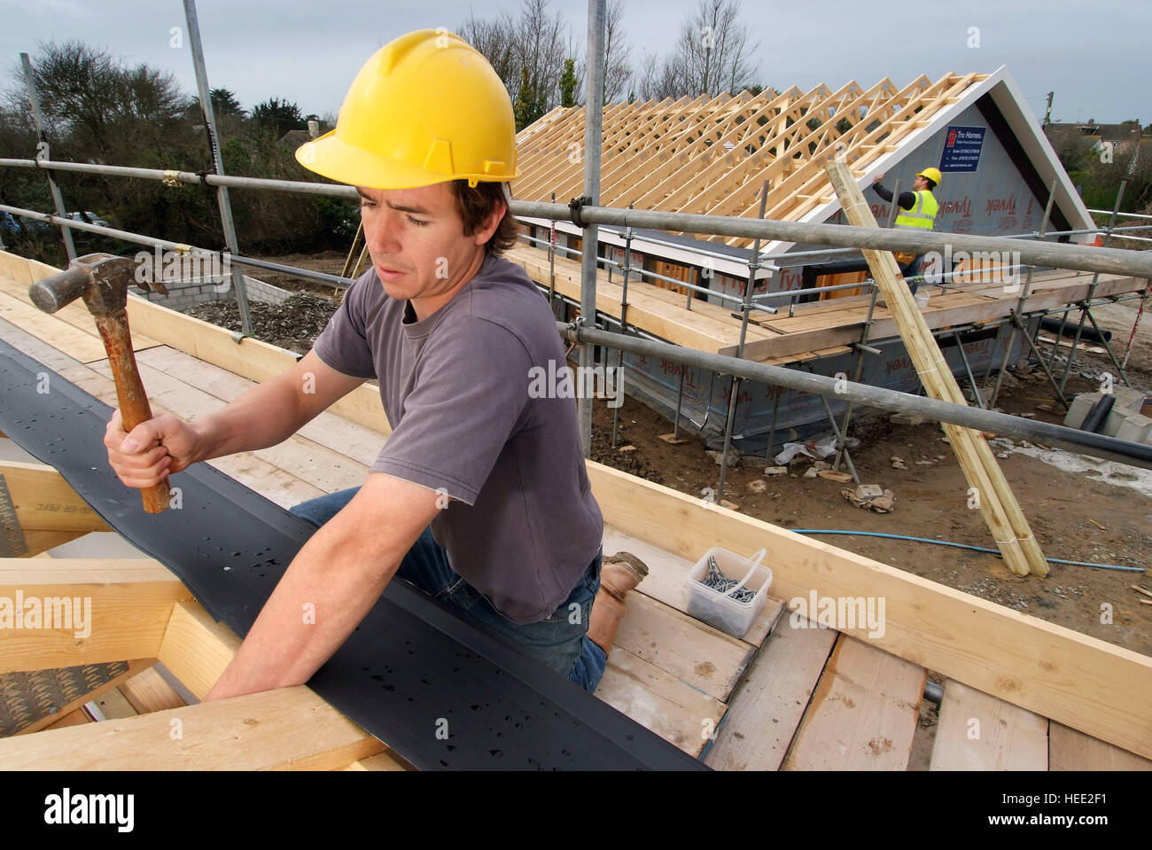 Charlie Hibbert and others self-building homes in Rock, Cornwall, UK ...