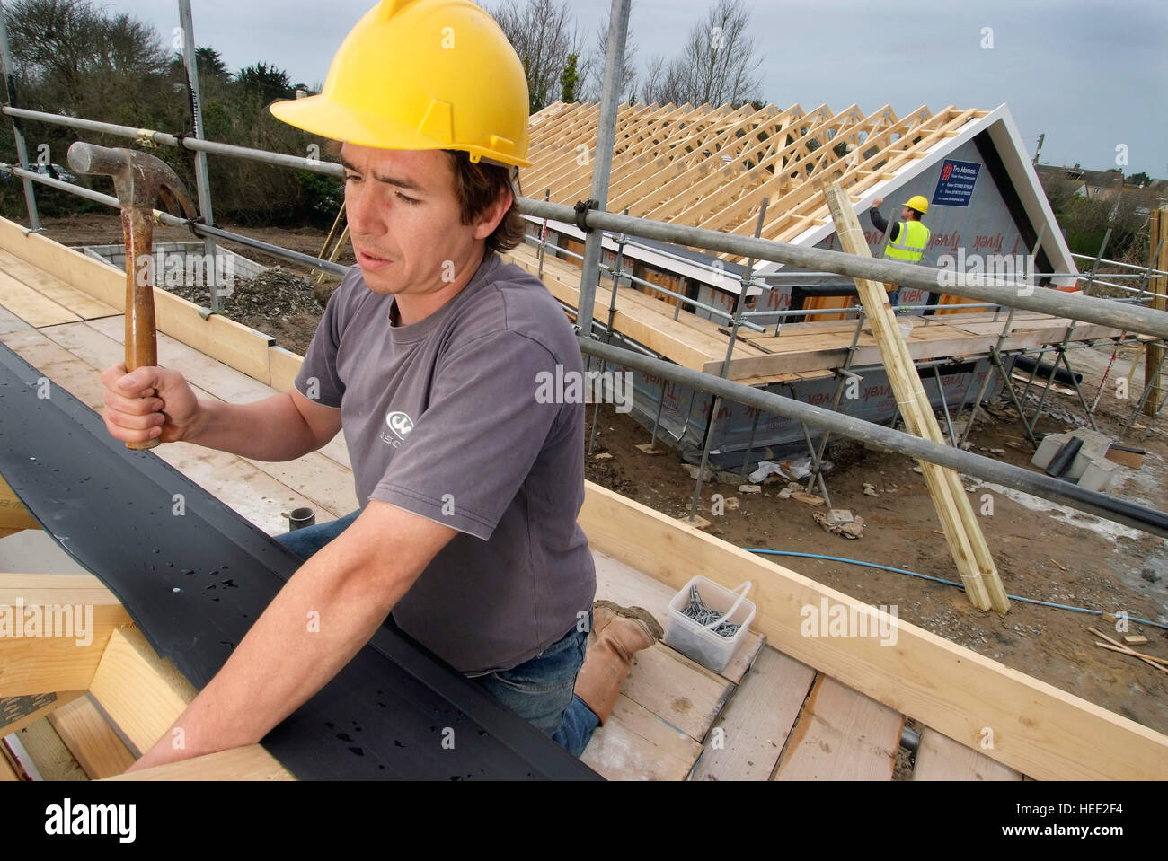 Charlie Hibbert and others self-building homes in Rock, Cornwall, UK ...